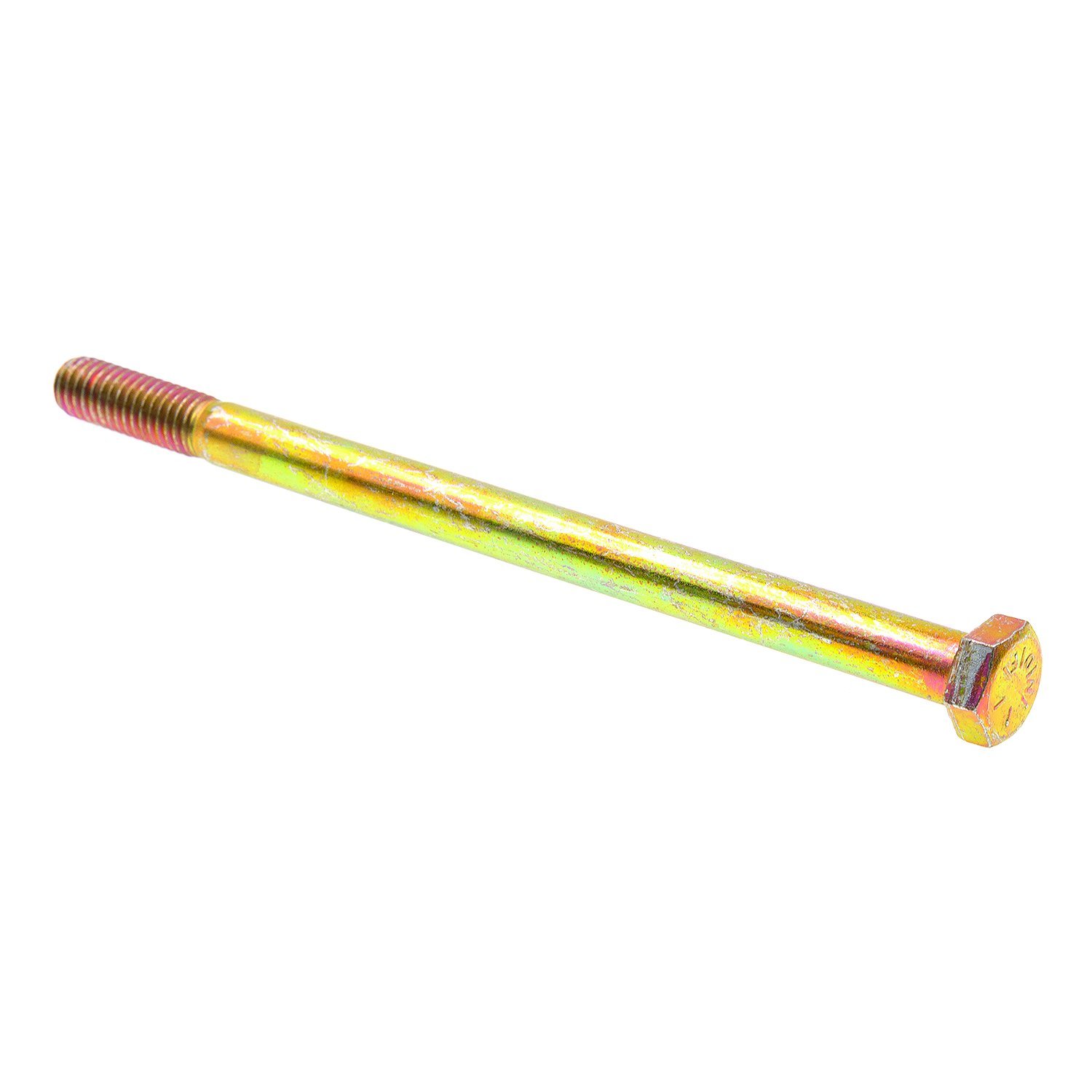 Prime-Line 9105428 Hex Head Cap Screws, Grade 8, 3/8 In.-16 X 6 In., Grade 8 Yellow Zinc (10 Pack)