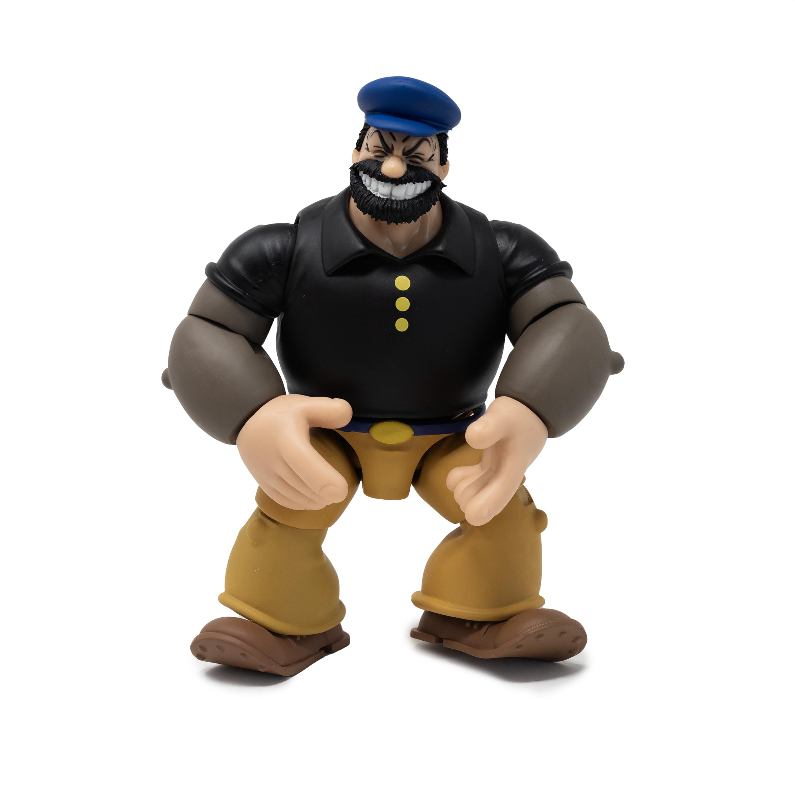 Boss Fight Studio Bluto Popeye The Sailor Man Classics Wave 1 Collectible Action Figure – Highly Articulated Figurine with Accessories Including Alternate Hands and Removable Hat - 1:12