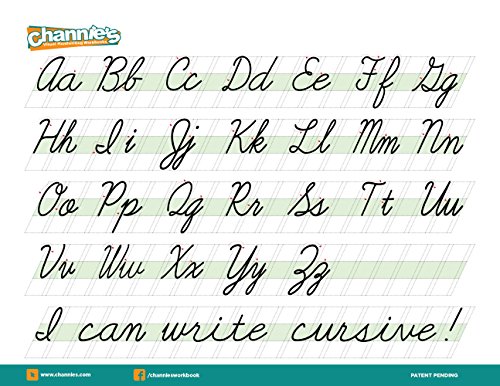 Channie’s Quick & Neat Cursive Handwriting 250 pages count front and back, 8,5” x 11”