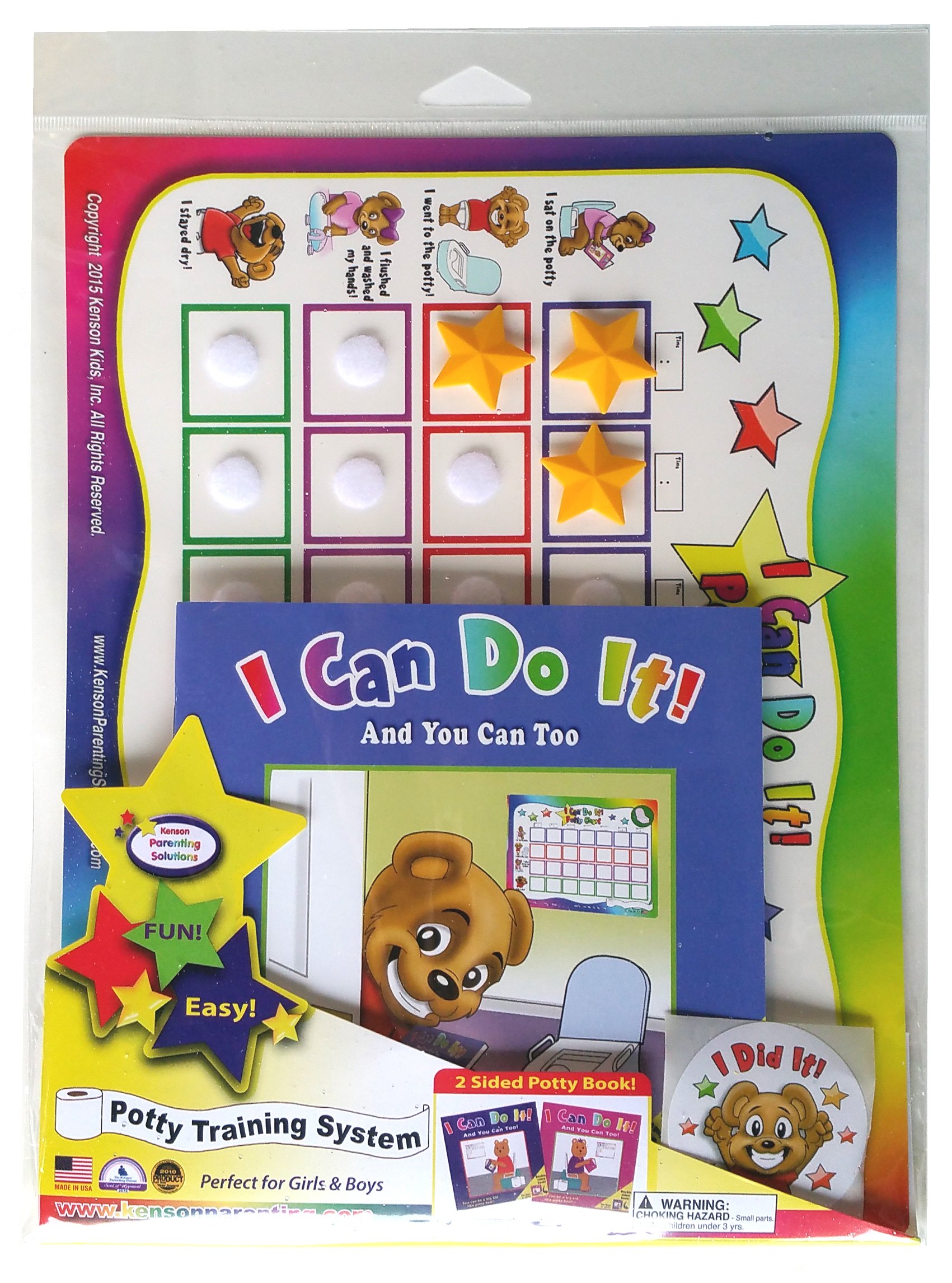 Updated Kenson Kids “I Can Do It!” Potty Chart Toilet Training System!