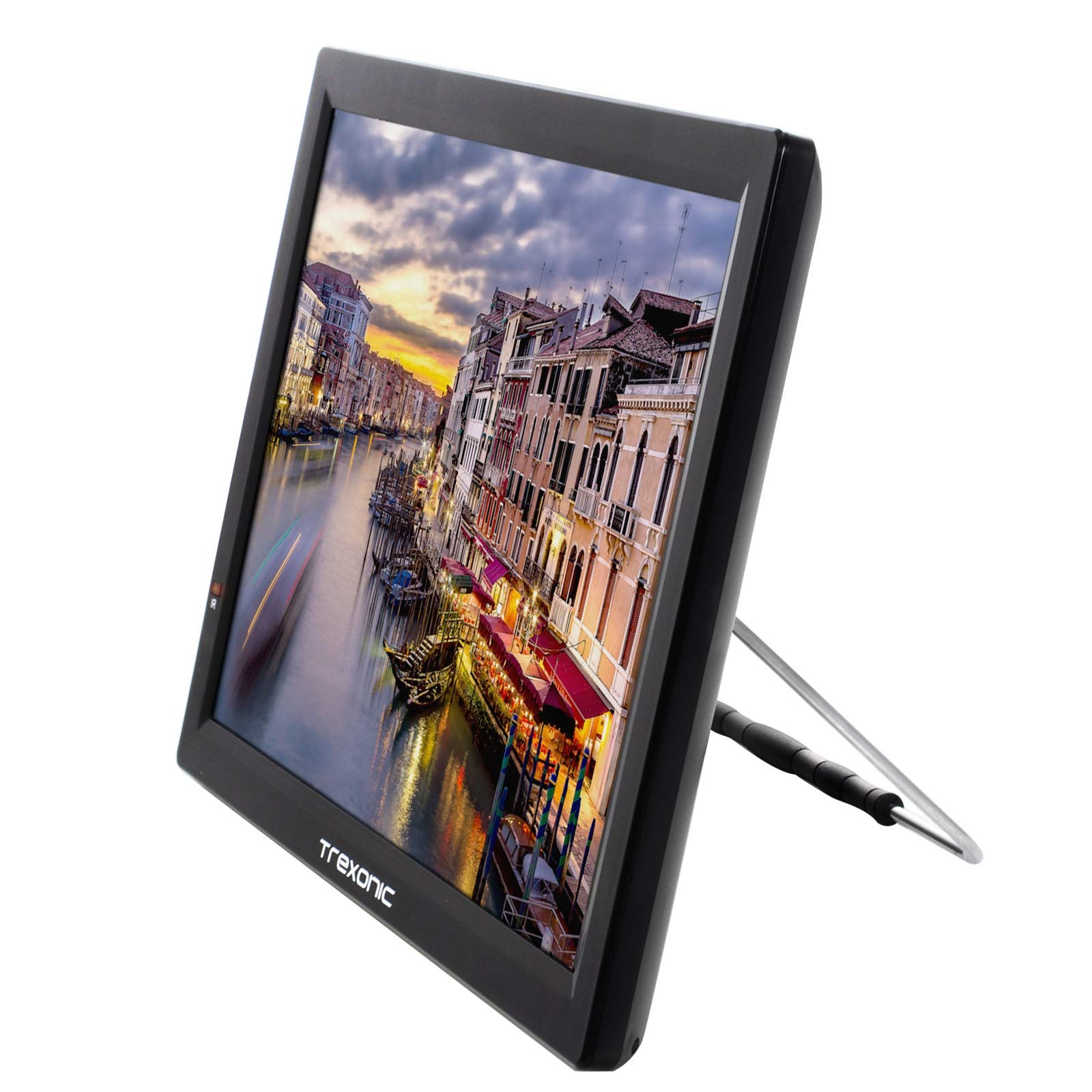 Trexonic Portable Rechargeable 14 Inch 720p LED TV with HDMI, SD/MMC, USB, VGA, AV in/Out and Built-in Digital Tuner
