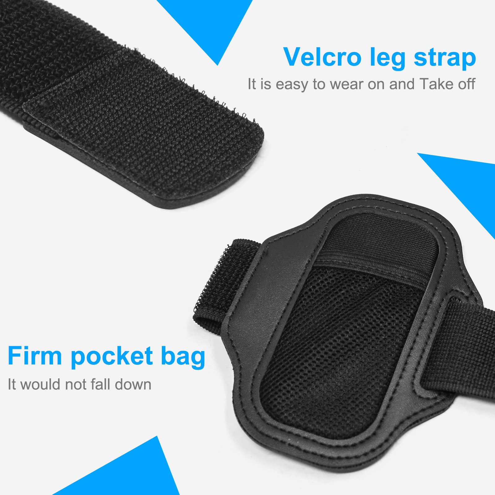 4 Pack Leg Straps for Switch Sports and Switch Ring Fit Adventure, GORIXER Adjustable Elastic Strap with 2 Size for Adults and Kids Compatible with Ring Fit Adventure Switch & Switch Sports