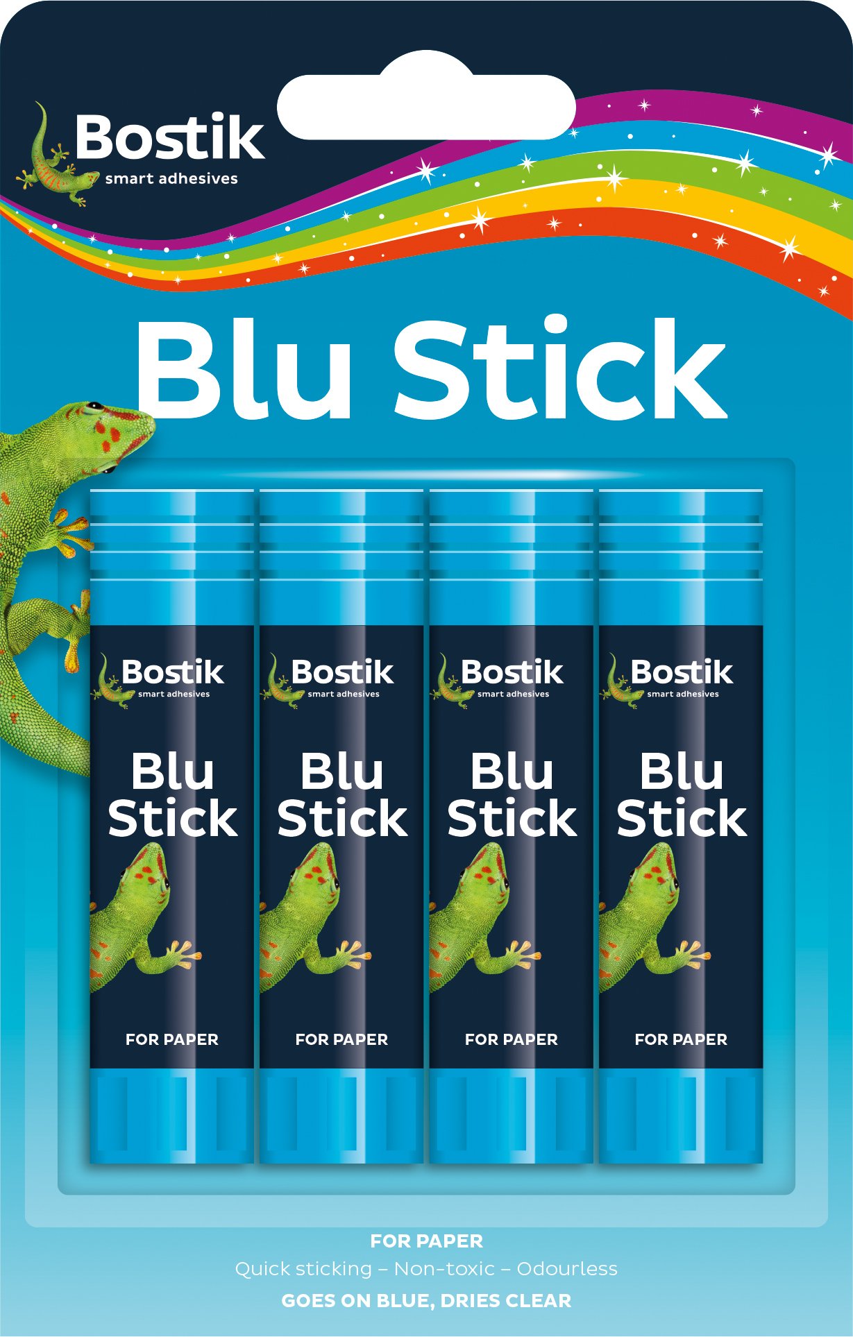 4 Pack of 8g Bostik Blu Tack Glue Sticks 805651