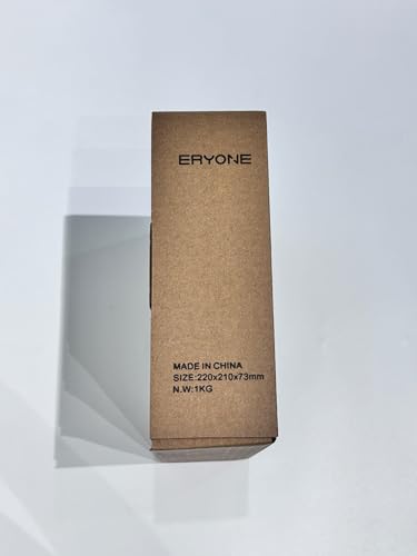 ERYONE Sparkly Glitter Shining PLA Filament for 3D Printer, 1.75mm +/-0.03mm, 1kg(2.2LBS)/Spool, Red