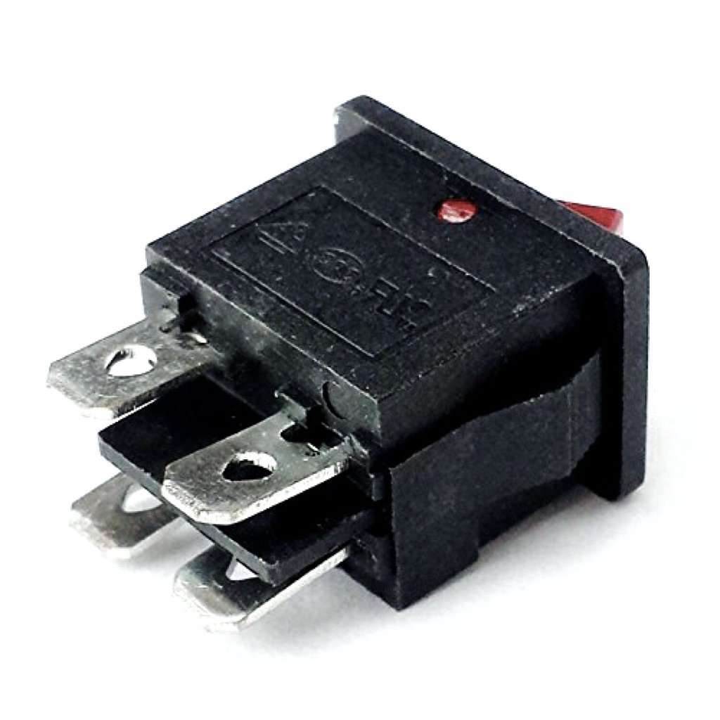 CESS AC Power Socket Inlet Module, 4 Pack, 10A 250V, Male Plug with Fuse Switch