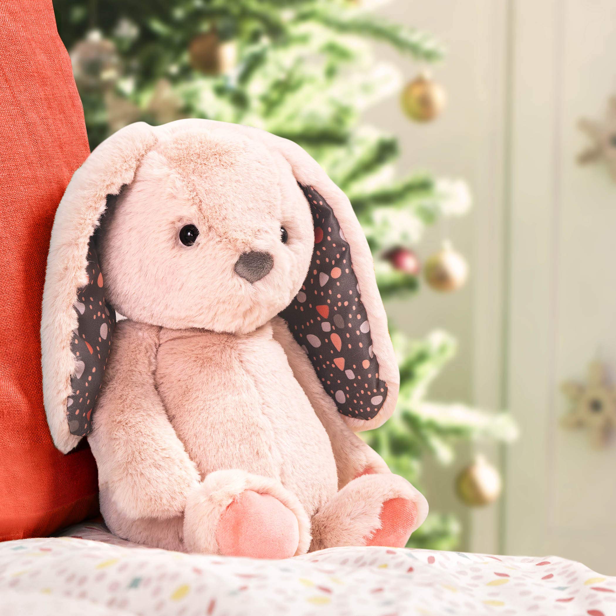 B. Toys Happyhues Butterscotch Bunny, Plush Bunny Stuffed Animal, 12 Inches