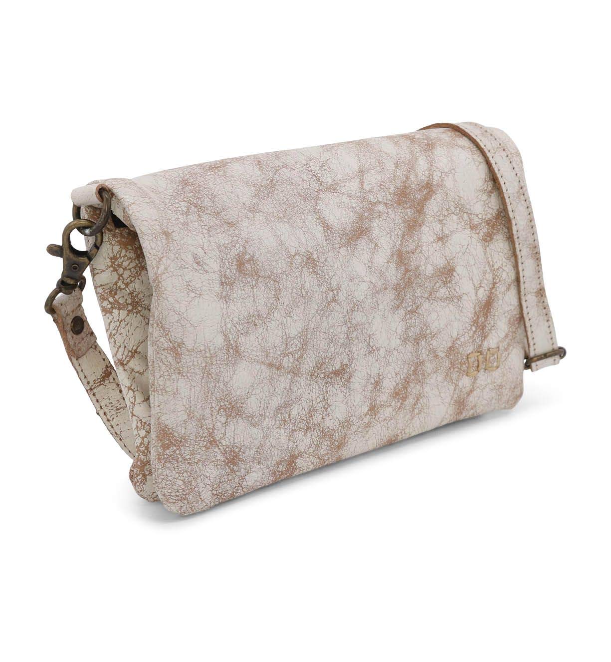 BedStu Cadence Crossbody Wallet WhiteDistressed