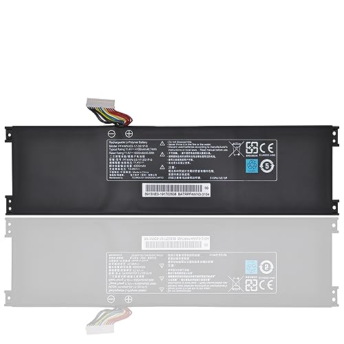 ANCBD PF4WN-03-17-3S1P-0 PF4WN-00-13-3S1P-0 Laptop Battery Compatible with HASEE KINGBOOK U43E1 U43S1 U47T1 Motile M142 Series PF4WN PF4WN03173S1P0 HPFS01 HPFS02 3ICP6/62/69 (11.4V/46.74Wh)