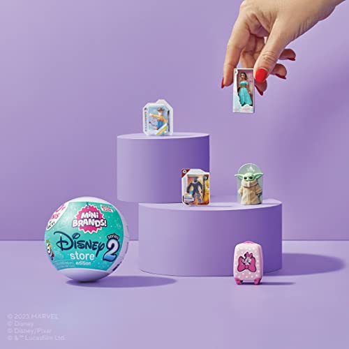 5 Surprise Disney Mini Brands Series 2 by ZURU (2 Pack) Amazon Exclusive and Mystery Collectibles Toys Over 60 Minis to Collect
