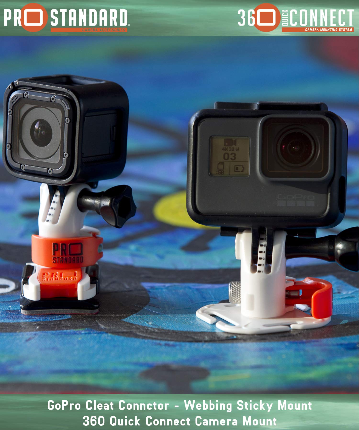 360 Quick Connect 6 Piece Bundle-GoPro Compatible