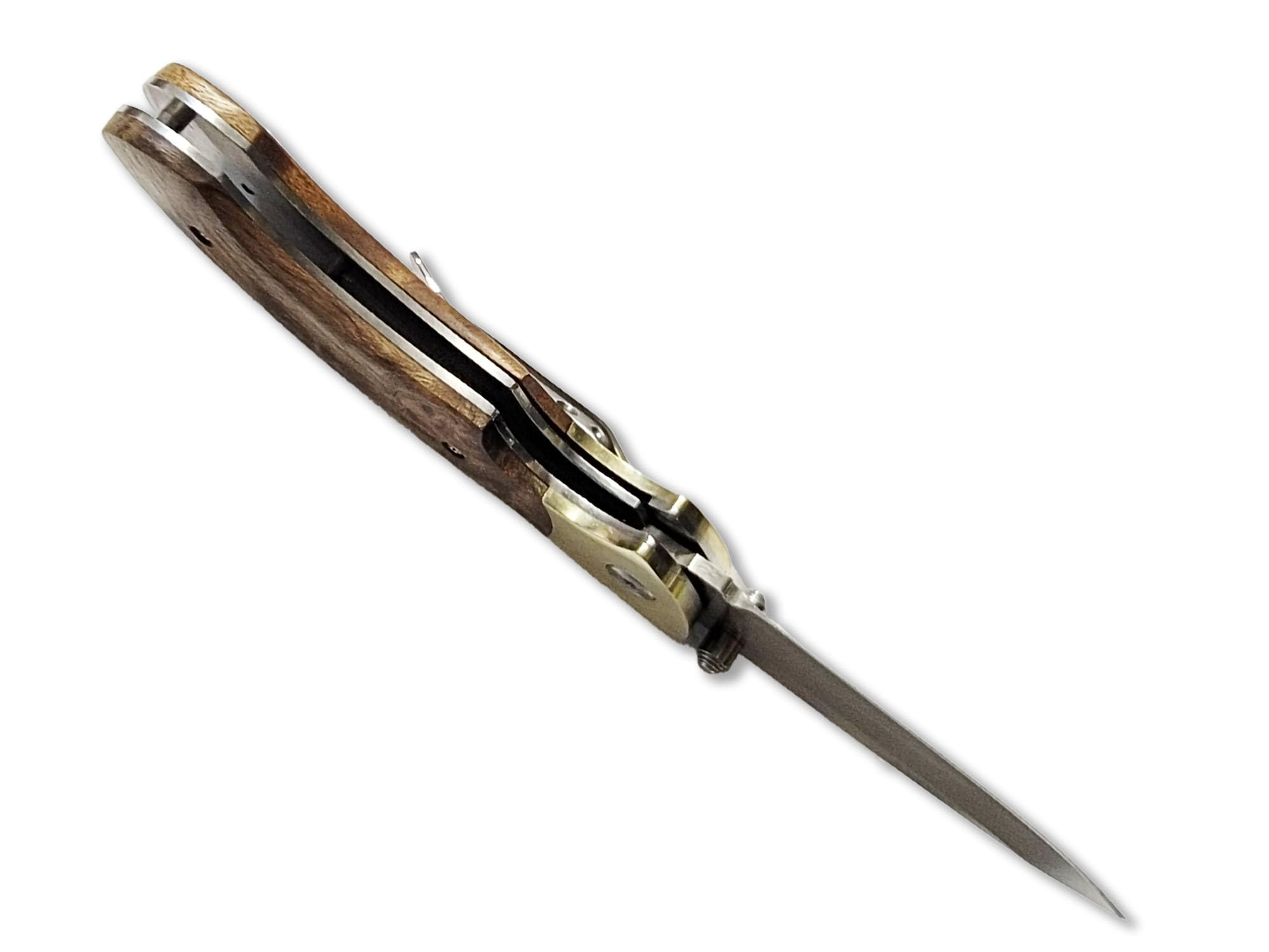 Jantz USA Fallow Locking Liner Folder Kit For Knifemaking, Includes High Carbon Stainless Steel Blade And Accessories To Make A Folding Knife