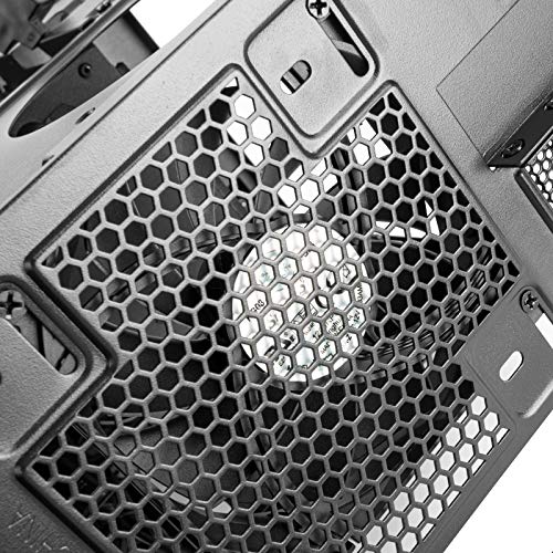 SilverStone Technology SUGO 14, SG14, Black, Mini-ITX Cube Chassis, Supports 3 Slot Full Length GPUs/ATX PSU / 240mm AIO, 4 Removable Panels, SST-SG14B
