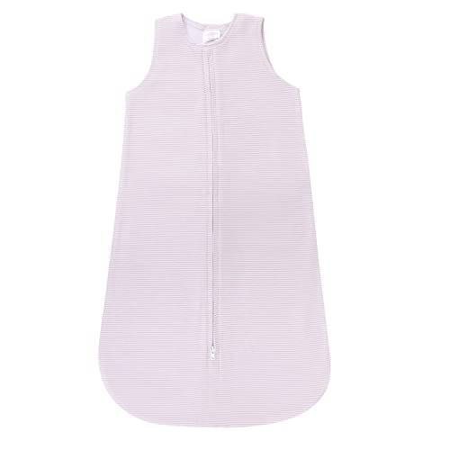 Ely's & Co 100% Cotton Wearable Blanket Baby Sleep Bag 2 Pack (0-3 Months, Blush)