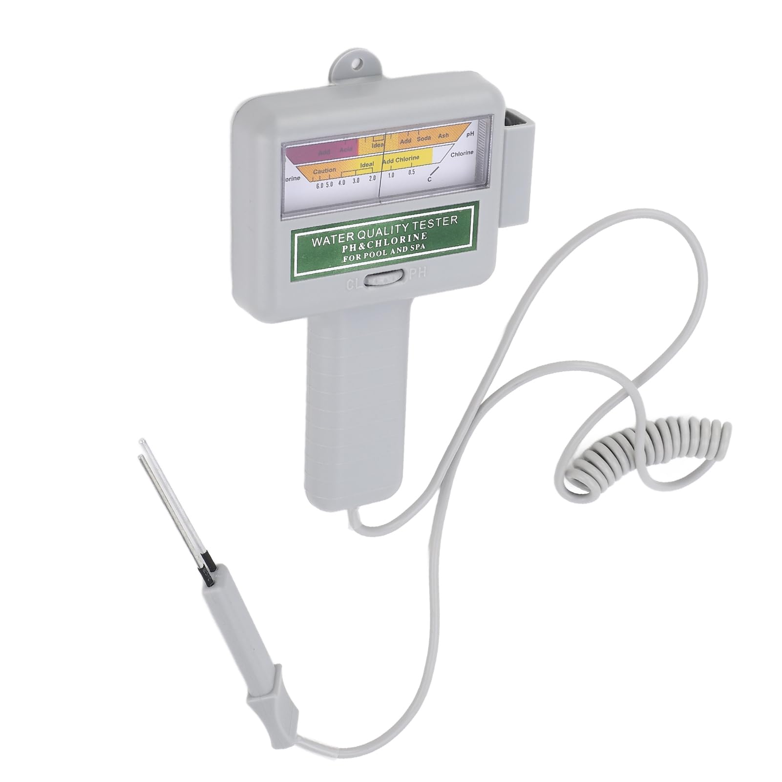 Tester, Portable 2 in 1 & CL2 Level Meter Water Quality Analysis Measurement Monitor Checker for Swimming Pool, Spa Water, Water Spring