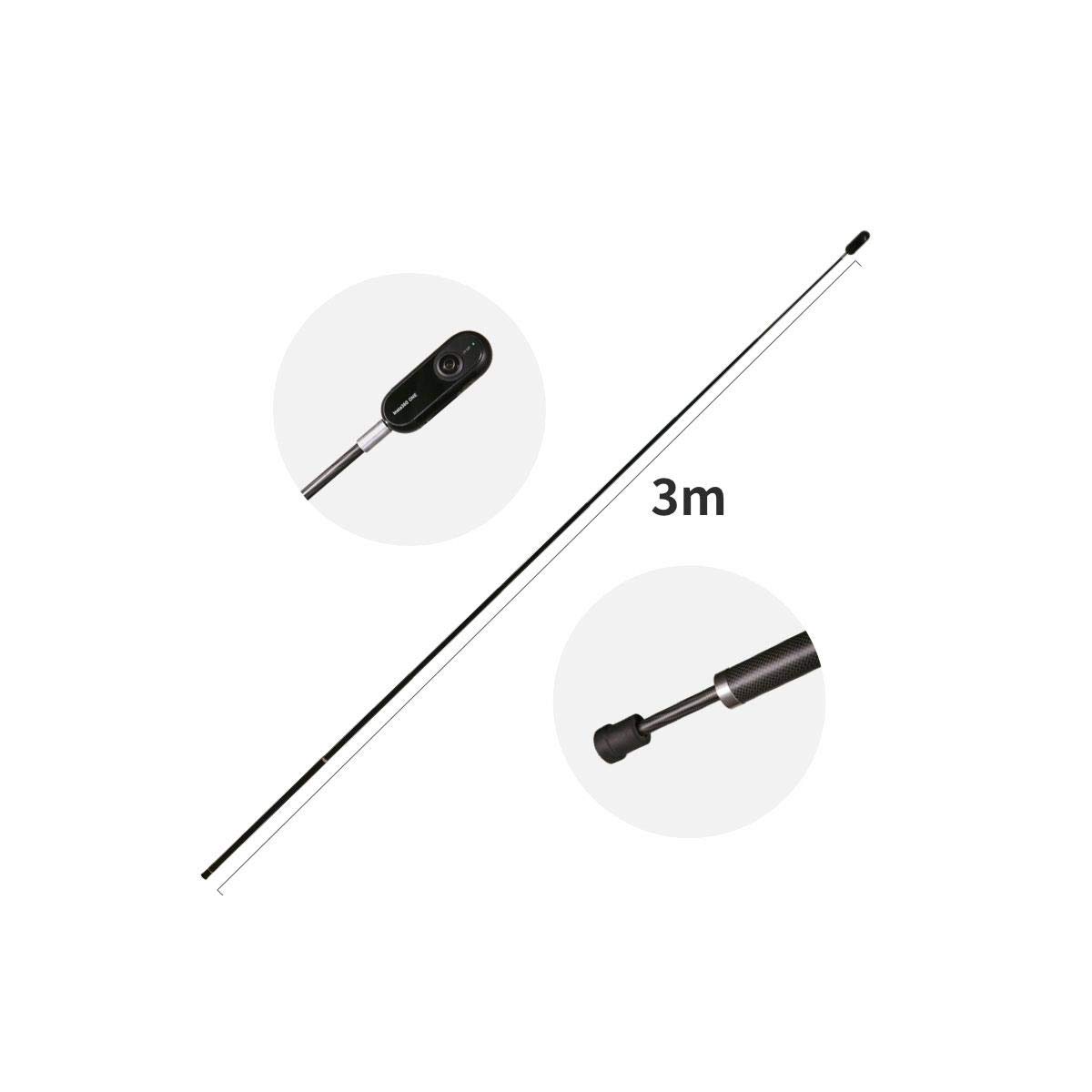 Insta360 Extra Long 3M (10ft) Invisible Selfie Stick Extension for ONE RS One X2 & X3