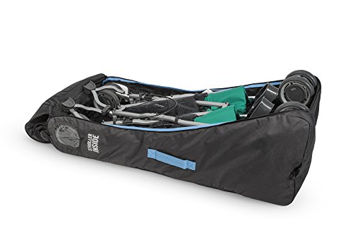 UPPAbaby G-Link 2 Stroller - Jordan (Charcoal Melange/Silver) + G-Link 2 Travel Bag