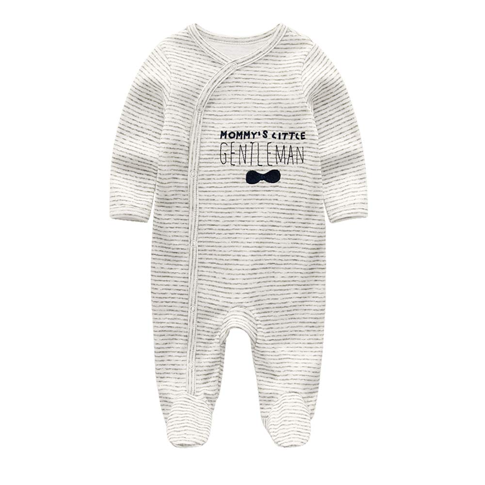 Newborn Baby Boy Girl Cotton Bodysuit Long Sleeve Jumpsuit 3-Pack Outfits Clothes Long Sleeve Baby Bodysuit