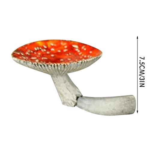 Floating Living Room Mushrooms Shelf Resin Hanging Bathroom More Mounted Shelf Shelves Rustic for Bedroom Wall Floating Crafts and Decoration Kitchen,Dining & Bar