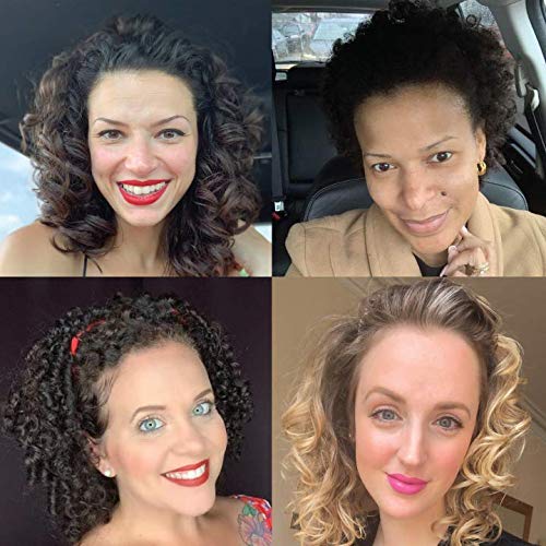 Zazzy Bandz Sunglasses Headband (Made in USA): Curly Thick Hair Headband - Medium & Large Size Glasses Headbands - The Viral Headband (Combo: Original + Relaxed, Espresso)