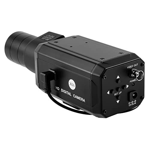 Vanxse CCTV 1/3 CCD HD 960H Auto Iris 1000tvl 6-60mm F1.6 Varifocal Lens Bullet Box Camera Surveillance Indoor/Outdoor Security Camera