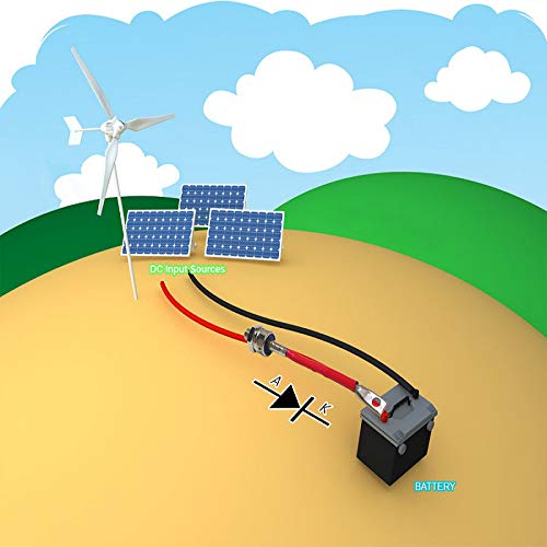 Accrie 1600V Volt 100A Amp Wind Driven Generator Solar Panel PV Stud Blocking Diode