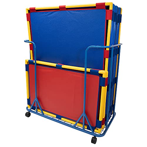 Childrenās Factory, Angeles Universal Cart, AFB7930, Mobile Nap Mats & Soft Play Equipment Storage, Daycare, Preschool, Nursery or Classroom Organizer