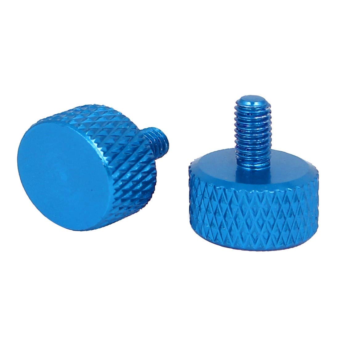 New Lon0167 Computer PC Featured Graphics Card Knurled reliable efficacy Thumb Screws Sky Blue M3x6mm 10pcs(id:258 0d 7d 621)