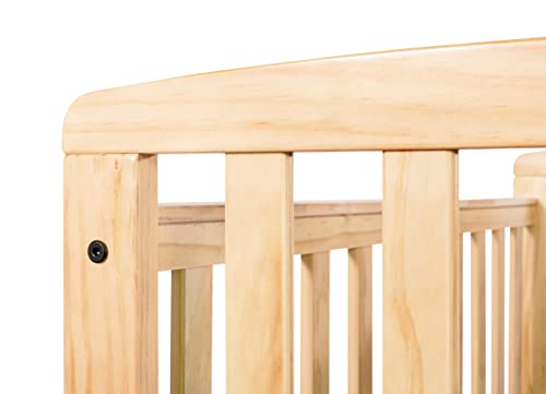 Child Craft Bristol Professional Series Compact Crib with Casters, Natural