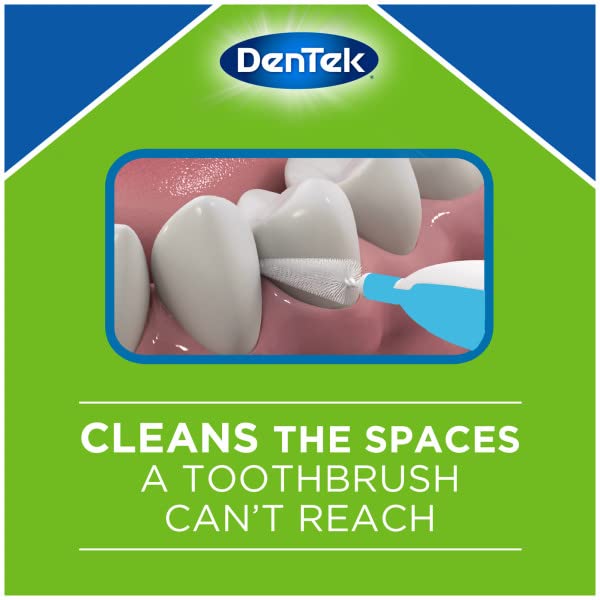 DenTek Easy Brush Wide Interdental Cleaners 16 Count (Pack of 2)