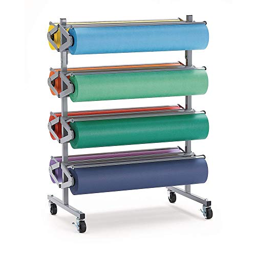 Colorations Dual Surface Paper Roll Classroom Supplies for Arts and Crafts Yellow (36" x 1000') (Item # DSYE)