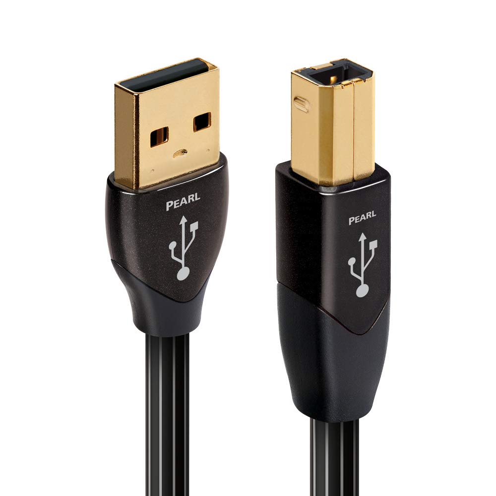 AudioQuest Pearl (0.75m) Black/White USB A-B