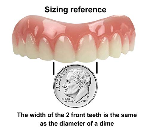 Instant Smile Comfort Fit Flex - Natural Shade - Upper Veneer Cosmetic Teeth