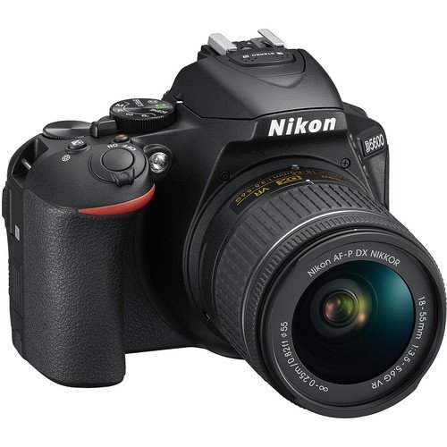 Nikon D5600 DX-Format DSLR Camera with 18-55mm Lens 1576 Bundle with 2X 32GB Memory Cards + Carrying Case + More