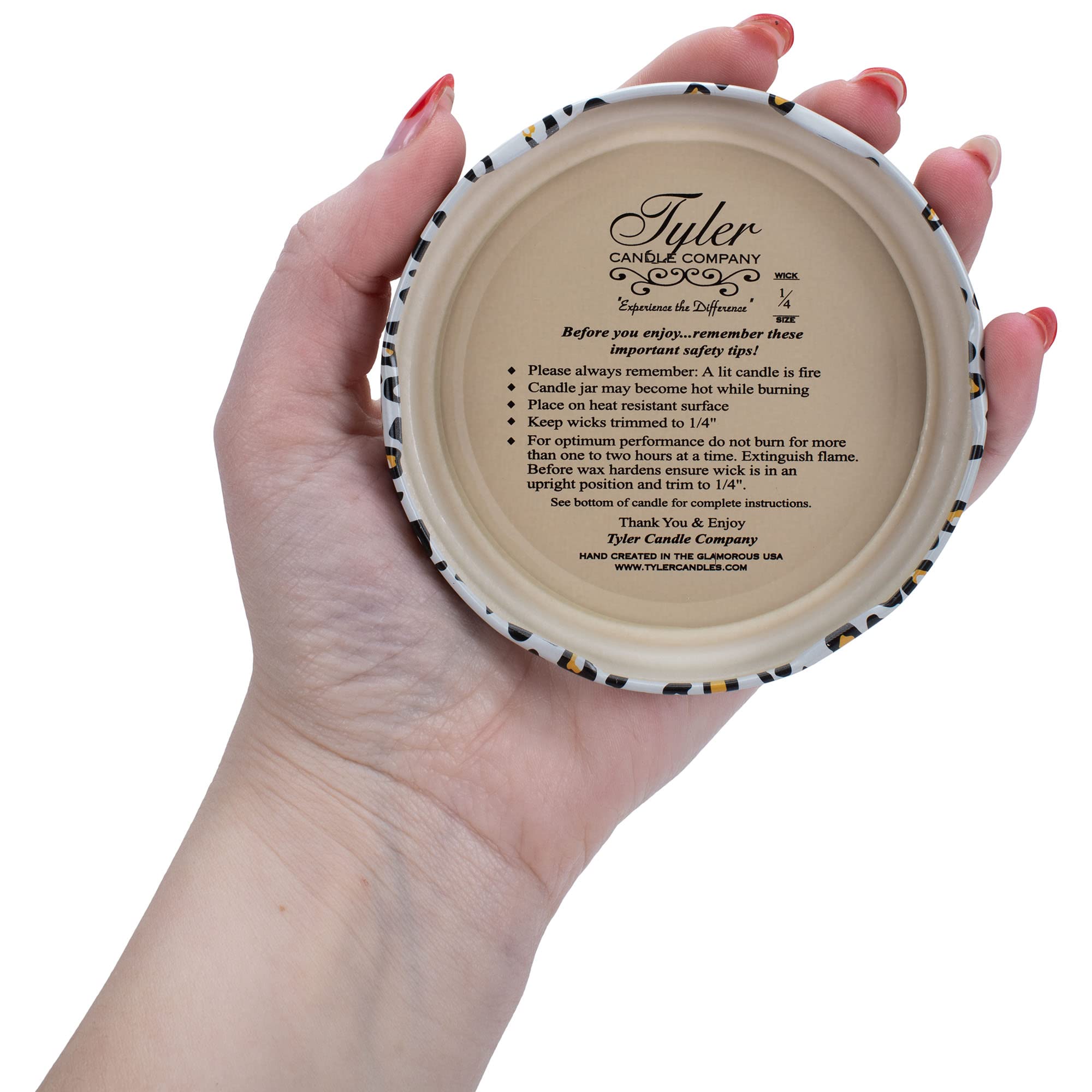 Tyler Candle Company 3062 CINNABUNS 3 Ounce Scented Jar Candle for Home or Office, Pack of 4