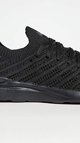 APL: Athletic Propulsion Labs Women's Techloom Wave Sneakers, Black/Black, 7.5 Medium US