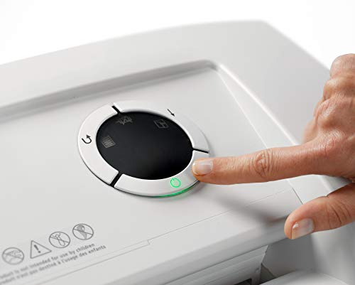 Dahle 50464 Oil-Free Paper Shredder w/Jam Protection, SmartPower, German Engineered, 24 Sheet Max, Security Level P-4, 3-5 Users
