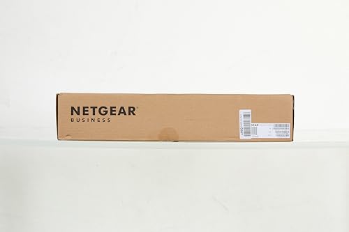 NETGEAR 52-Port Gigabit Ethernet Smart Managed Pro PoE Switch (GS752TPP) - with 48 x PoE+ @ 760W, 4 x 1G SFP, Desktop/Rackmount, and and ProSAFE Lifetime Protection