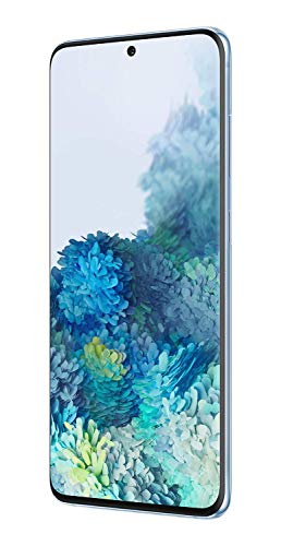 Straight Talk Samsung Galaxy S20 5G Cloud Blue 128Gb SM-G981ULBAXAA Sim Card Kit Plus an Installed LK Screen Protector and A Samsung Wireless Charging Pad Bundle