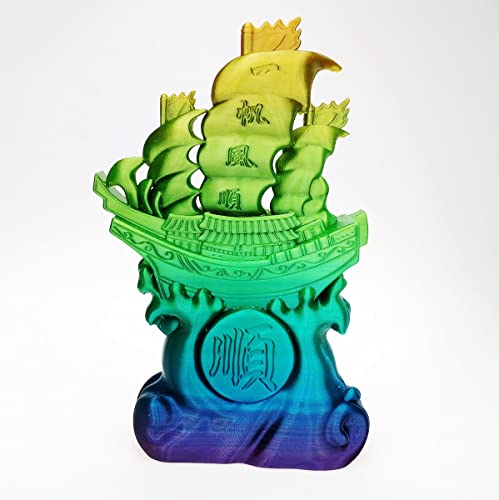 Stronghero3D PETG 3D Printer Filament 1.75mm Rainbow 1kg for Anet Creality Ender3 Prusa
