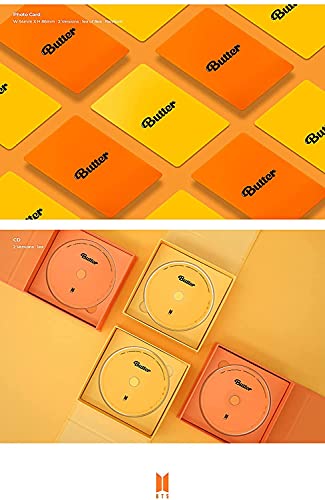 BTS - BUTTER 7" VINYL LP [LIMITED EDITION] [KPOP MARKET特典: 追加特典両面フォトカードセット] [韓国盤]