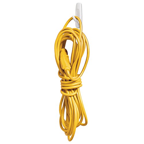 Command 17001Es Reusable Adhesive Hooks, Medium, Holds 3 Lb., 2/Pk, We