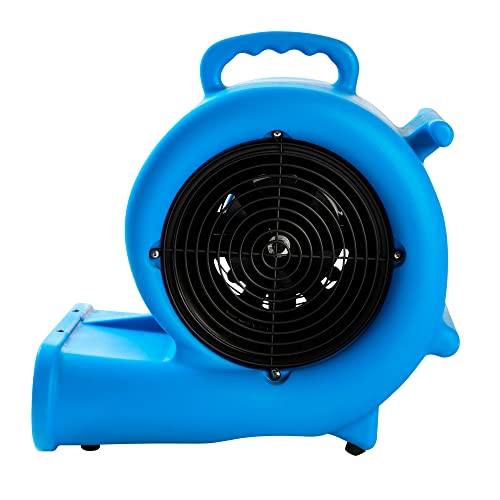 Mounto 3-Speed Air Mover Blower 1/3HP 2000+ CFM Flood Dryers with GFCI Dual Power outlet