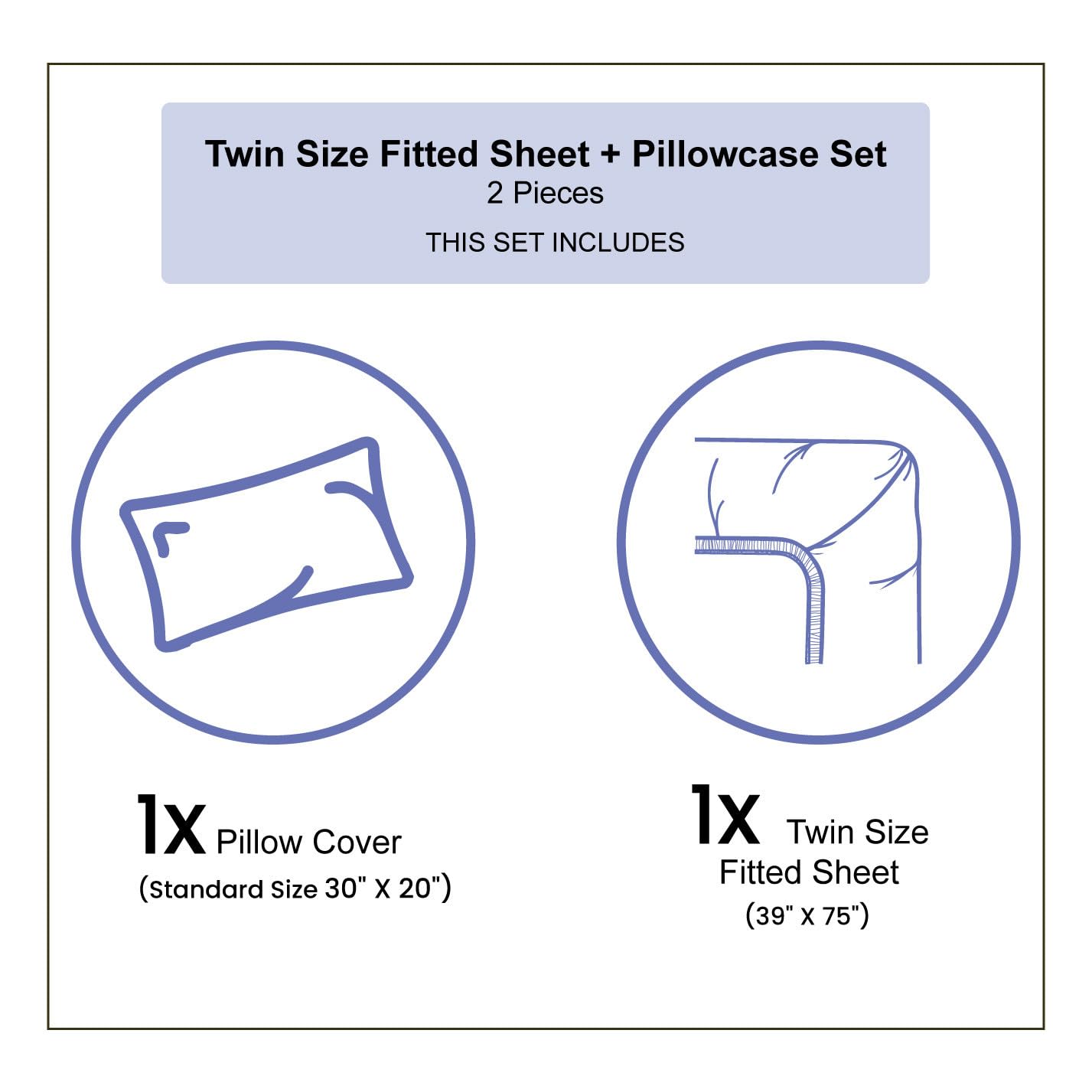 Ambesonne Anime Fitted Sheet & Pillow Sham Set, Posing Warrior Girl in Manga Style Japanese Culture Themed Illustration Art, Decorative Printed 2 Piece Bedding Decor Set, Twin, Red White