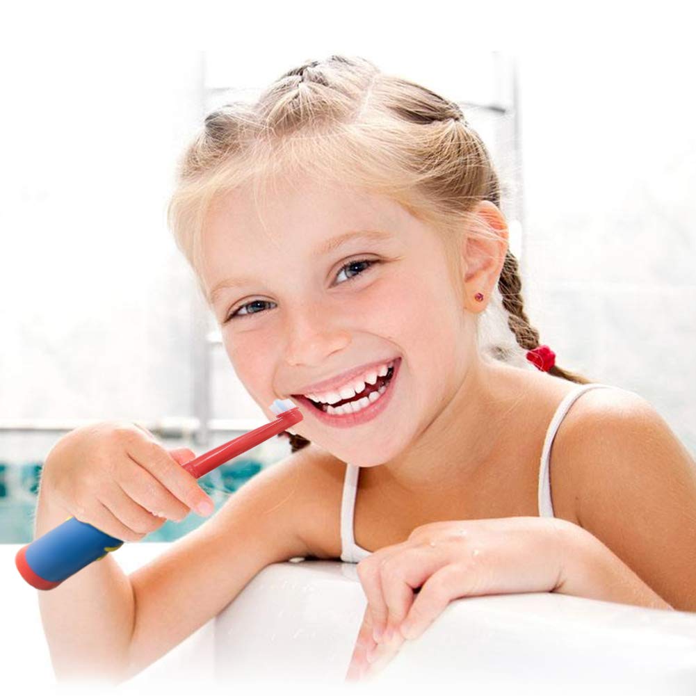 VINFANY 8pcs Kid's Toothbrush Head for Oral B, Children Replacement Brush Heads for Braun Electric Rechargeable Toothbrush Compatible Sensitive Clean, Professional Care, Advanced Power, Floss