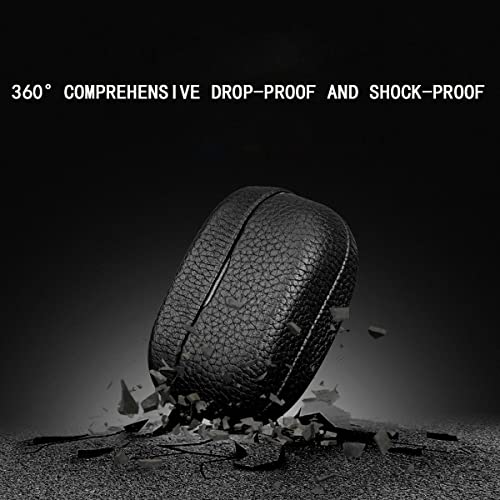 Cover Case for Sony wf-1000xm4 Case,Genuine Leather Case Complete Protection Against Scratches, Bumps, Anti-Shock and Anti-Slip