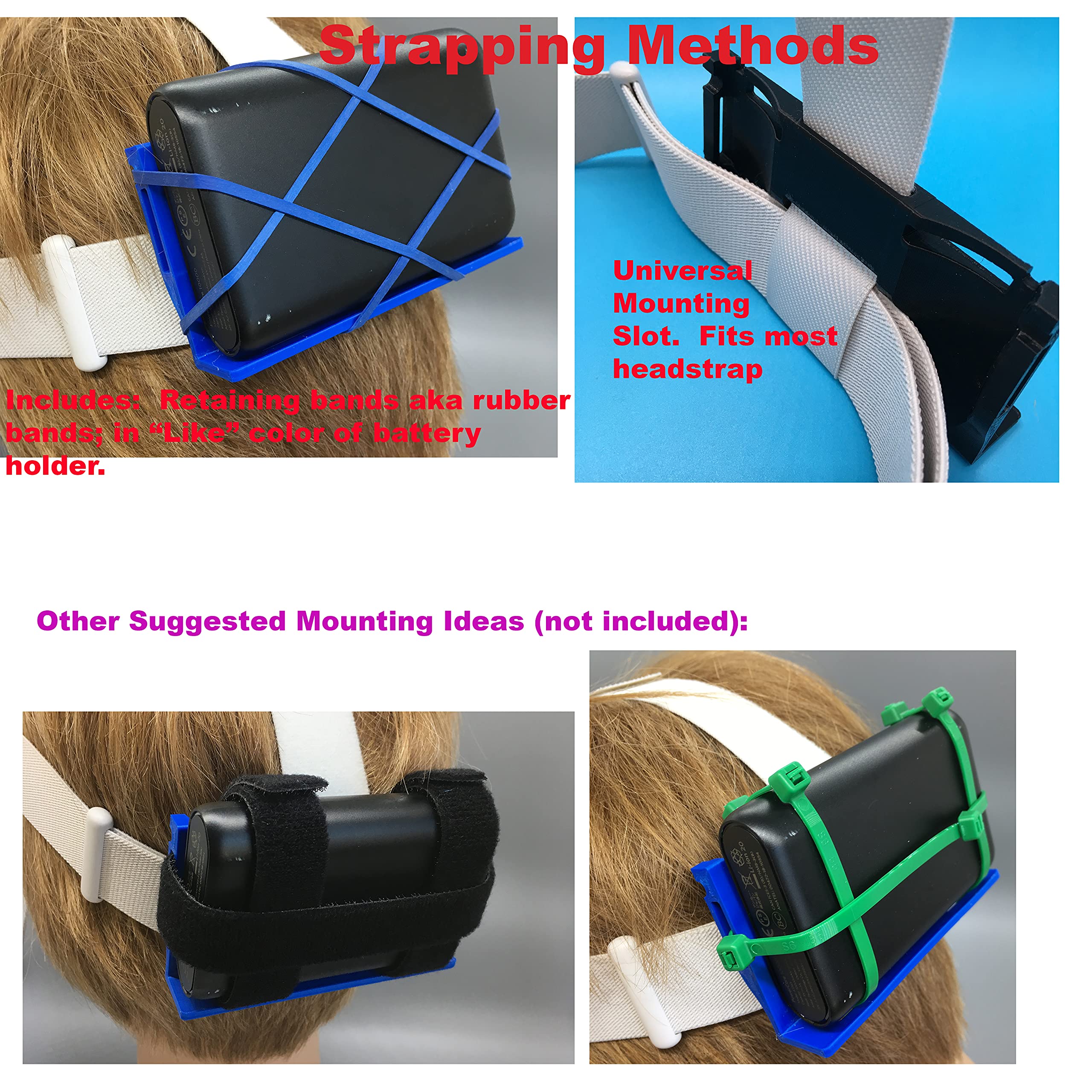 3DCustomThings Deluxe Audio Strap Battery Adapter kit