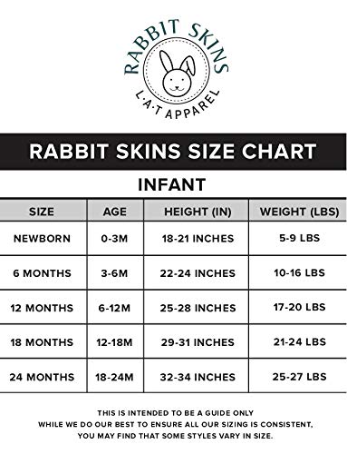 RABBIT SKINS Baby Bodysuit Girl & Boy | Newborn 0-3 Months to 24 Month Toddler 3-Pack Bulk Set, Snap Easy Closure, Granite Heather/White/Black, Newborn