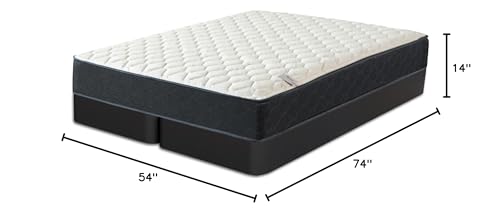 Mayton, 10-Inch Medium Tight Top Memory Foam Pocket Coil Hybrid Mattress, and 8" Split Wood Box Spring set, Twin, Black Box