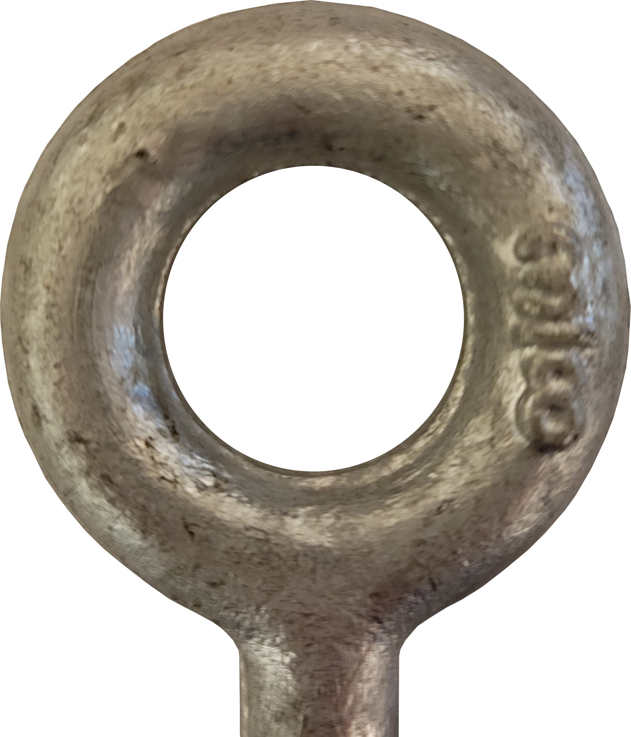 Eye Bolts 2.5" to 12" Drop Forged/Hot Dipped Galvanized Steel Eye Bolt Eyebolt (3/8" x 2.5" Eye Bolts, 1 pk. Eye Bolt)