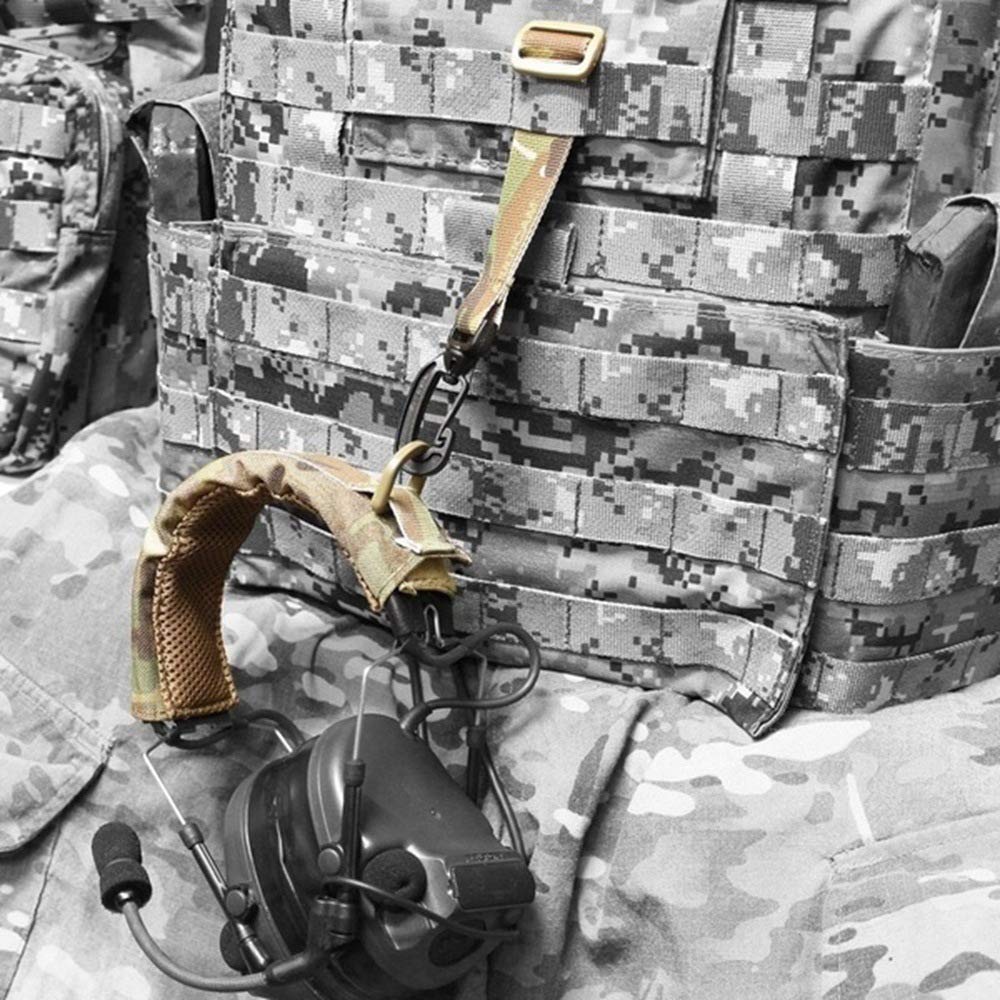 3-Pack Tactical Advanced Headset Cover Hunting Shooting Headphone Cover for All General Tactical Earmuffs Accessories